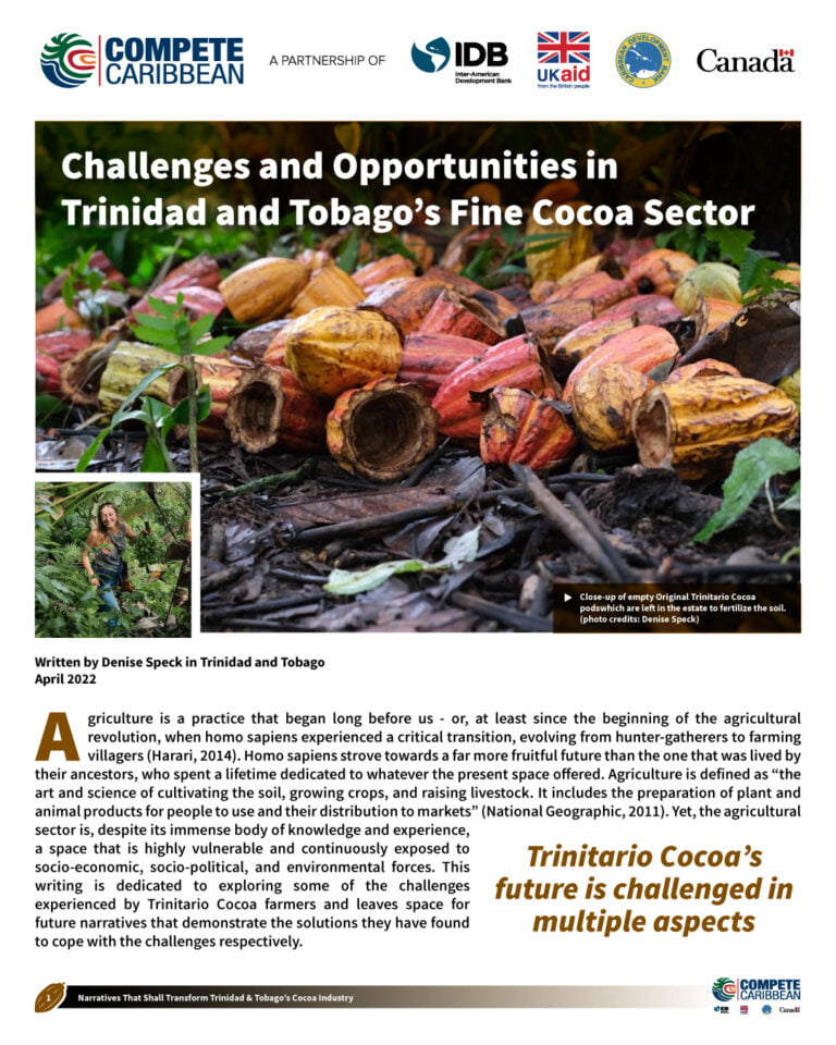 Challenges & Opportunities In Trinidad & Tobago’s Fine Cocoa Sector ...